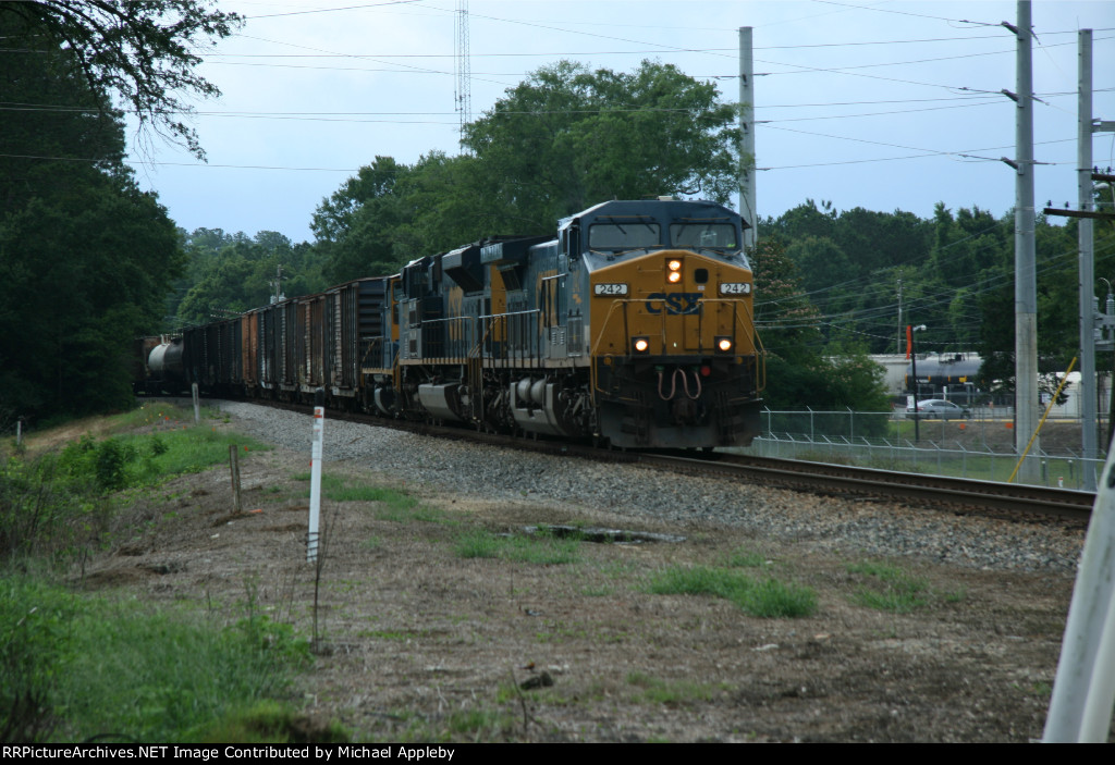 Q609 about to be hammered.